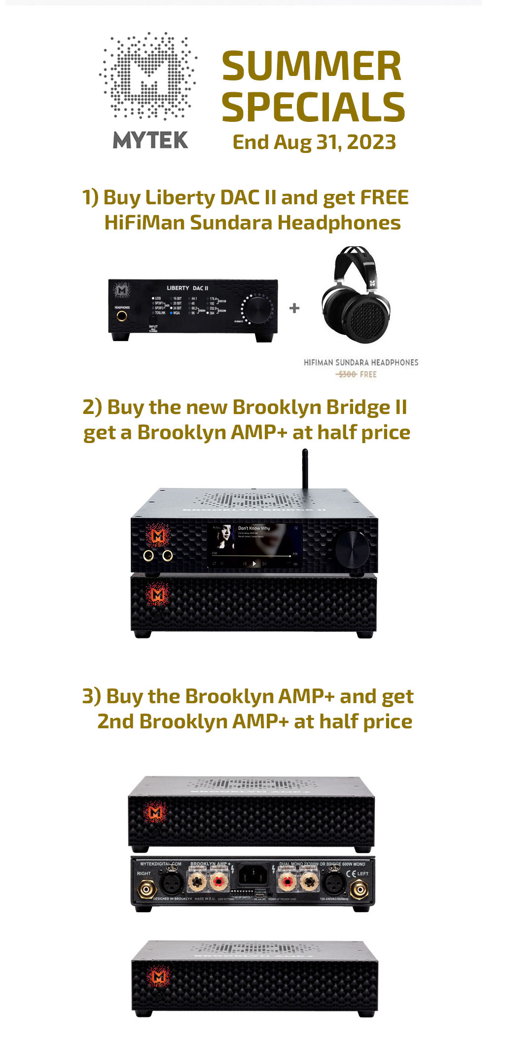 Mytek Audio - Superior Dacs and Amps