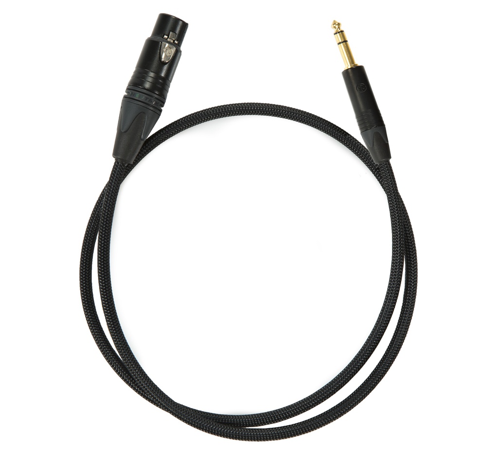 FXLR-1/4” Balanced Mytek Metropolis Cable 3ft, 1m | Mytek Audio